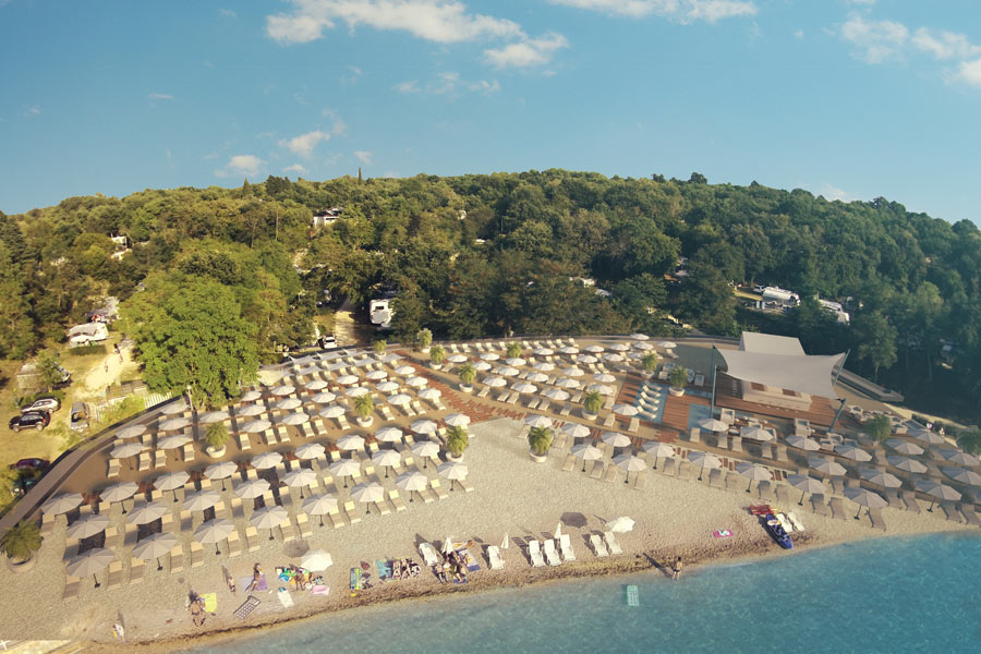 Campingplatz Lanterna in der 4-Sterne-Kategorie - Campingverband Kroatien